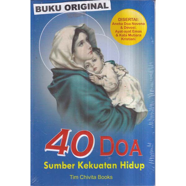 Jual BUKU SAKU 40 DOA SUMBER KEKUATAN HIDUP Disertai Doa Novena-Devosi-Ayat Emas-Kata Mutiara ...