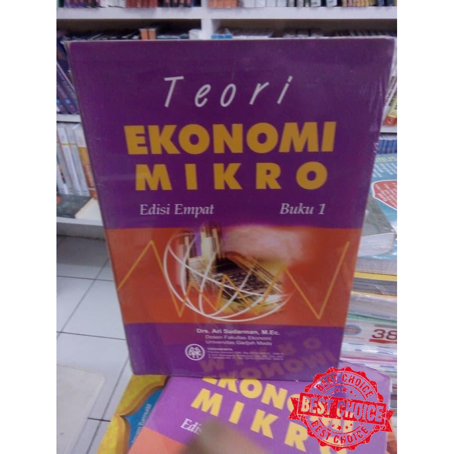 Jual TEORI EKONOMI MIKRO ED 4 BUKU 1 - ARI SUDIRMAN | Shopee Indonesia