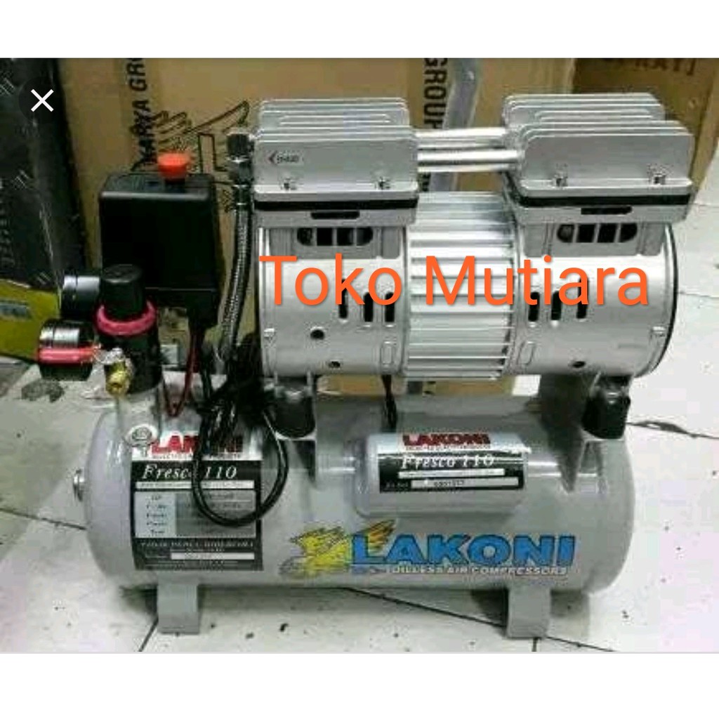 Jual Promo Mesin Kompressor Lakoni Presco 110X Oilless Tanpa Oli ...