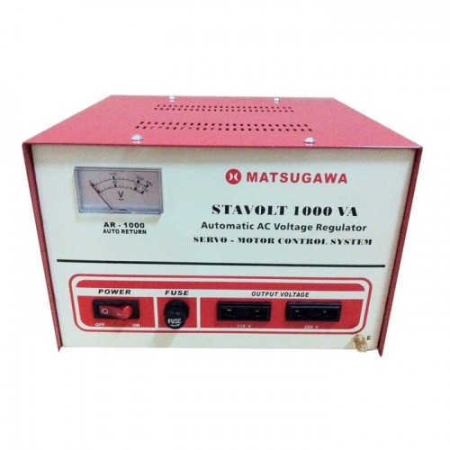 Jual Stavolt Matsugawa Stabilizer Servo Motor 1000VA 1KVA | Shopee ...