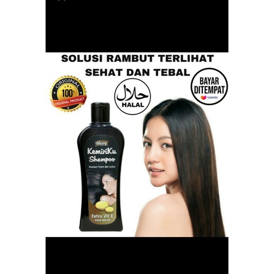 Jual happy kemiriku original shampoo kemiri bpom | Shopee Indonesia