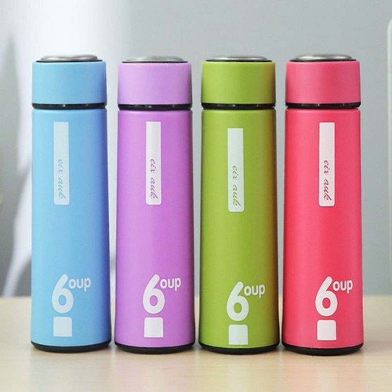Jual BOTOL MINUM KACA SIX OUP 450ML - BELING COVER PLASTIK 6oup ...