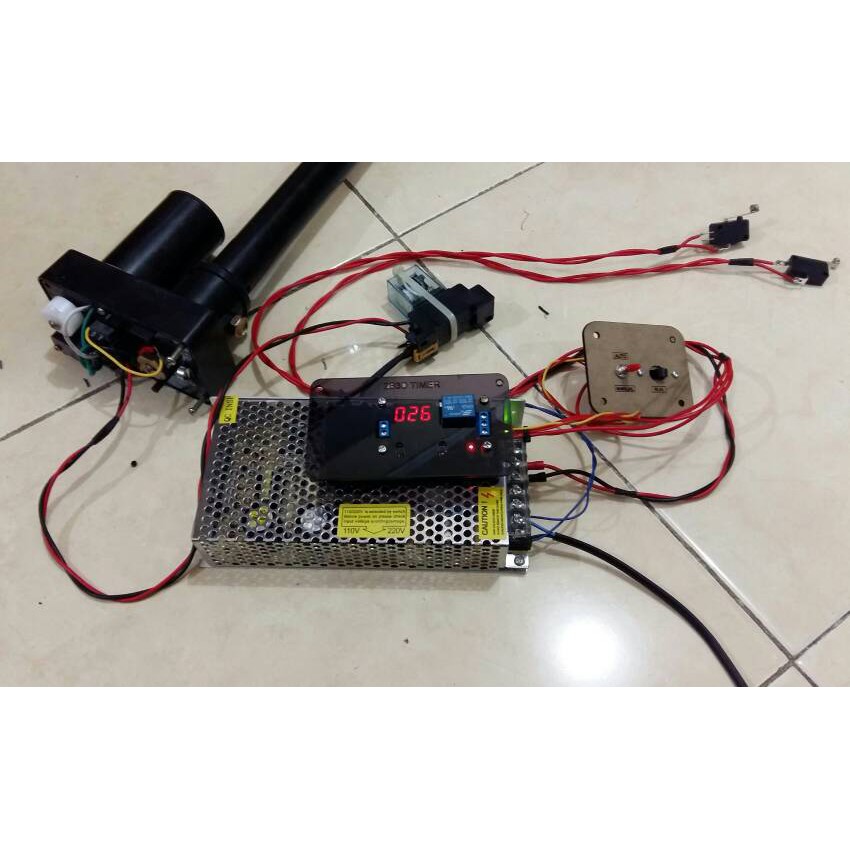Jual Kontrol Aktuator Parabola / Motor DC Pemutar Rak Mesin Tetas ...
