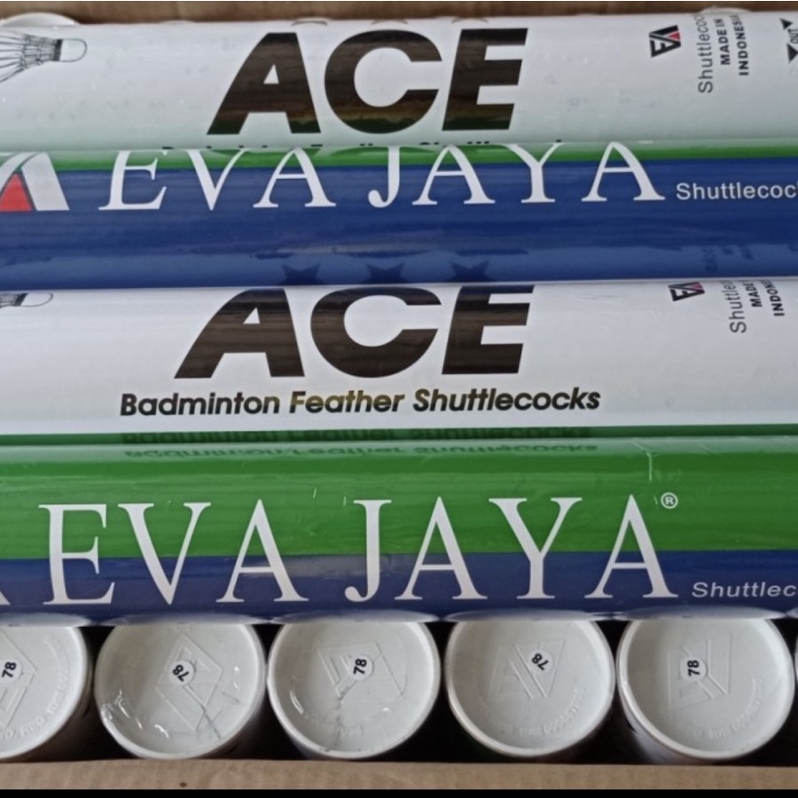 Jual Shuttlecock kok EVA JAYA (ACE) bagus original | Shopee Indonesia