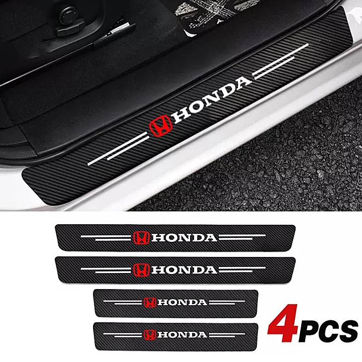Jual 4 pecs stiker carbon 3D stiker pengaman stiker mobil toyota all ...