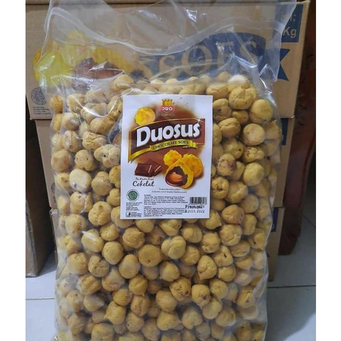 Jual (2kg)DUO SOES COKLAT 2kg / DUOSUS KERING 1 DUS | Shopee Indonesia