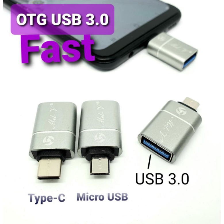 Jual OTG Micro USB & OTG Type C USB 3.0 Fast Speed / OTG USB 3.0 Tipe C ...