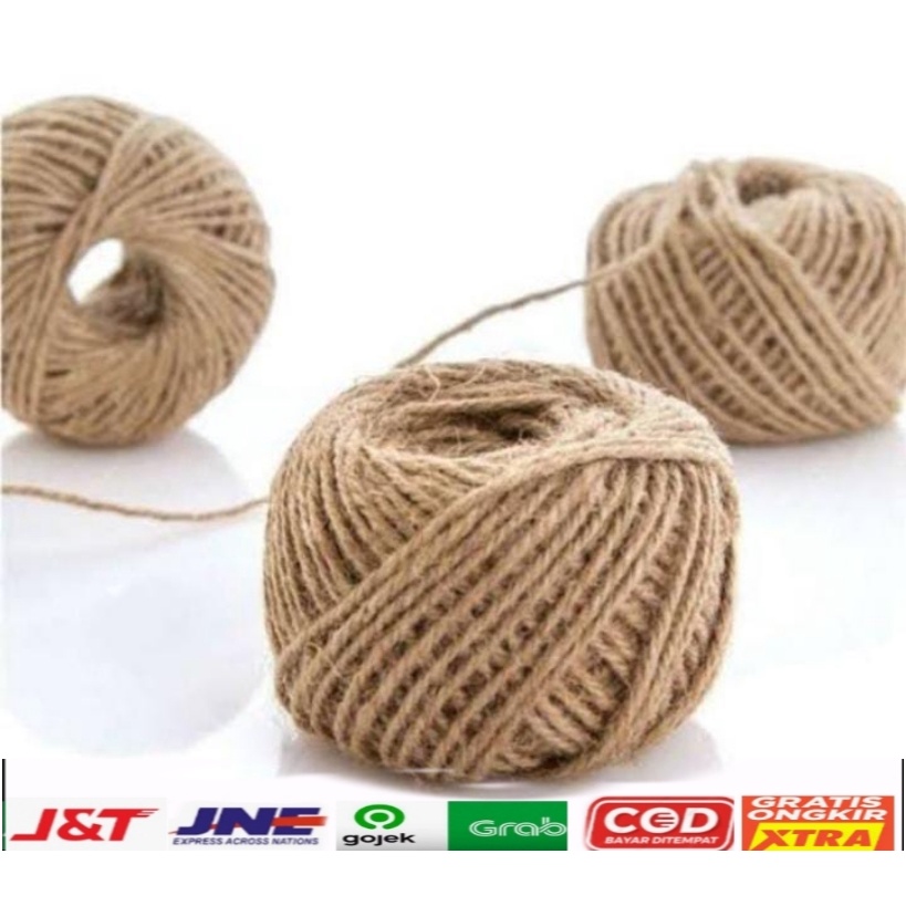 Jual Tali rami 2 Ply Per 50 Meter Dan 100 Meter / Tali Jerami / Tali ...