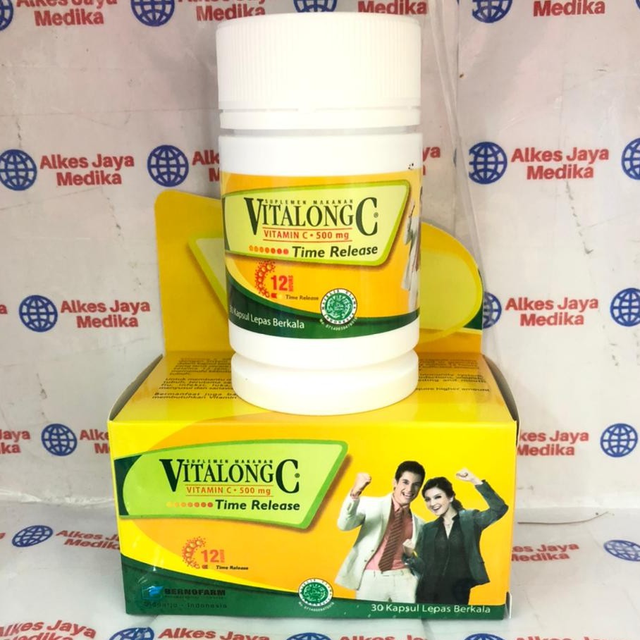 Jual Vitalong C isi 30 kapsul - Vitamin C | Shopee Indonesia
