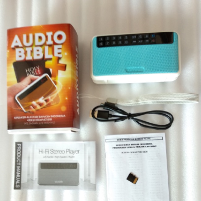 Jual Bluetooth Audio Bible / Alkitab suara / Spiker Alkitab | Shopee ...