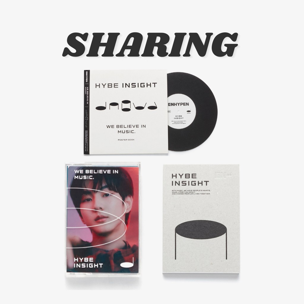 Jual [PO] SHARING HYBE INSIGHT: ENHYPEN MERCH - POSTER SET/POSTCARD ...