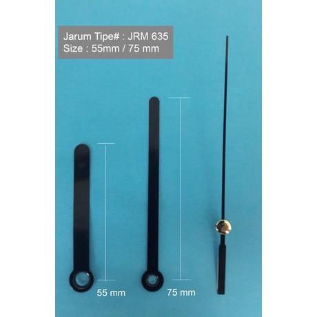 Jual Jarum Jam Dinding 55mm/75mm Tipe# 635 | Shopee Indonesia