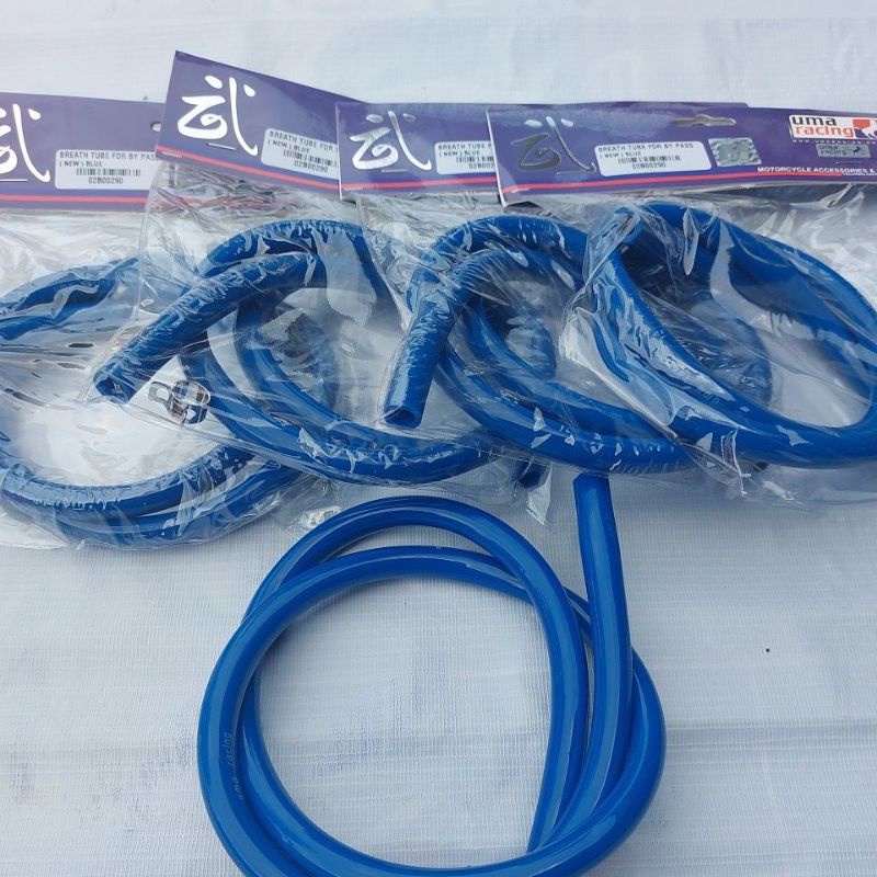 Jual SELANG HAWA MESIN UMA RACING biru YAMAHA HONDA KAWASAKI | Shopee ...