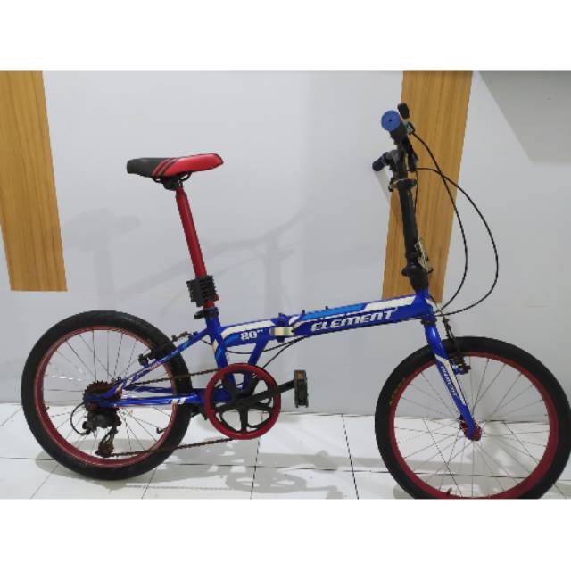 Jual Sepeda lipat seli size 20 ukuran 20 element rock 20 frame lurus ...