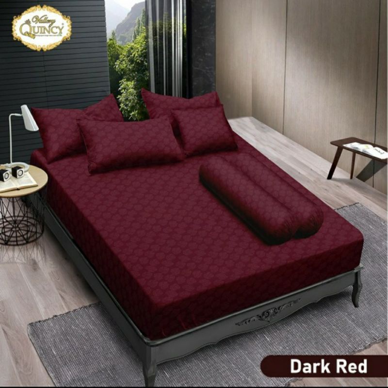 Jual VALLERY QUINCY SPREI POLOS EMBOS 180X200 T30 / SPREI VALLERY KING ...