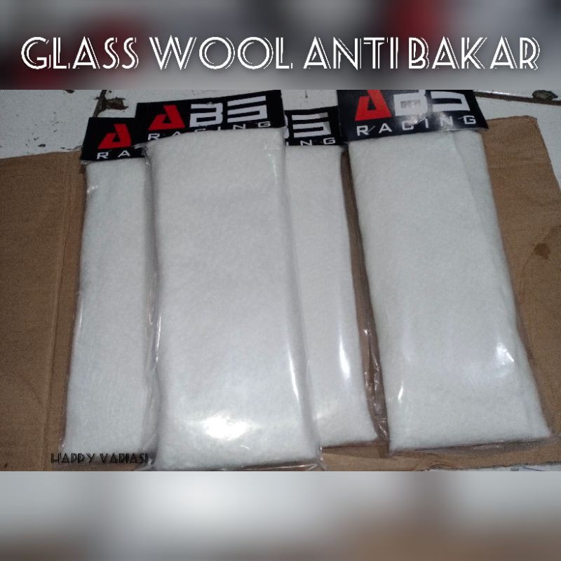 Jual Glasswool Gasbul Knalpot Anti Bakar Anti Panas Gaswool Peredam ...