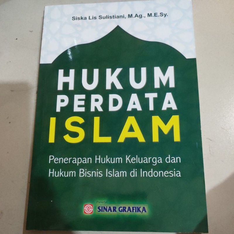 Jual JUAL CEPAT BUKU HUKUM PERDATA ISLAM SISKA LIS SULISTIANI | Shopee ... Jual JUAL CEPAT BUKU HUKUM PERDATA ISLAM SISKA LIS SULISTIANI | Shopee ...