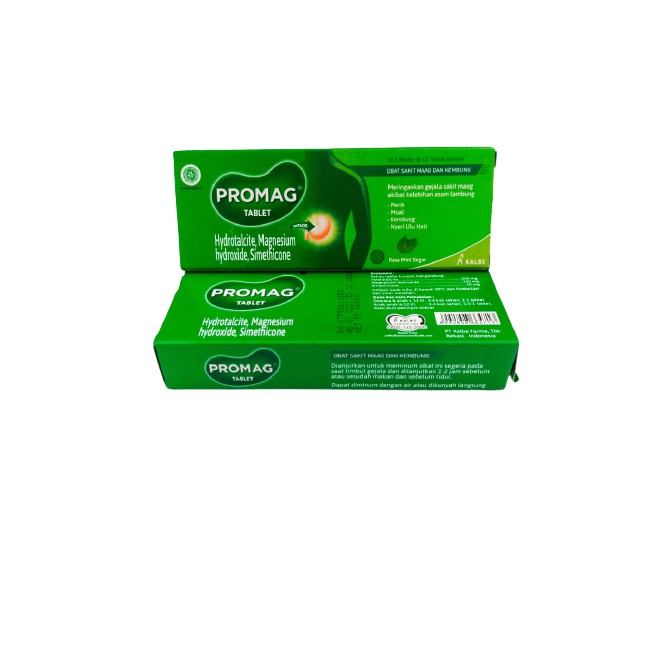 Jual Promag Tablet Per Strip Obat Sakit Maag | Shopee Indonesia