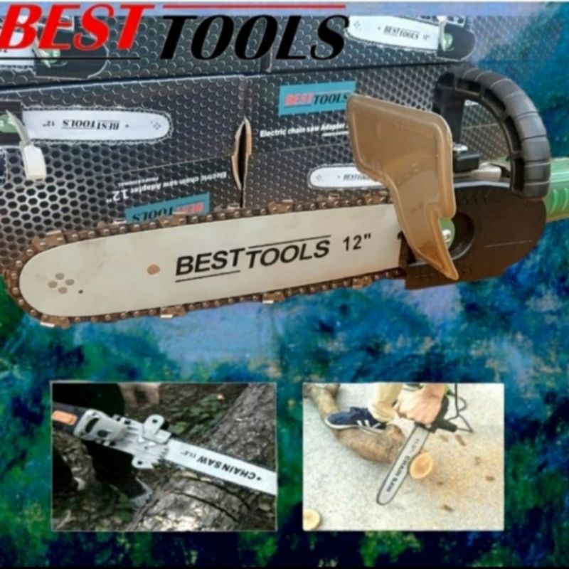Jual adapter mini chainsaw gerinda BESTTOOLS adaptor konektor chain saw ...