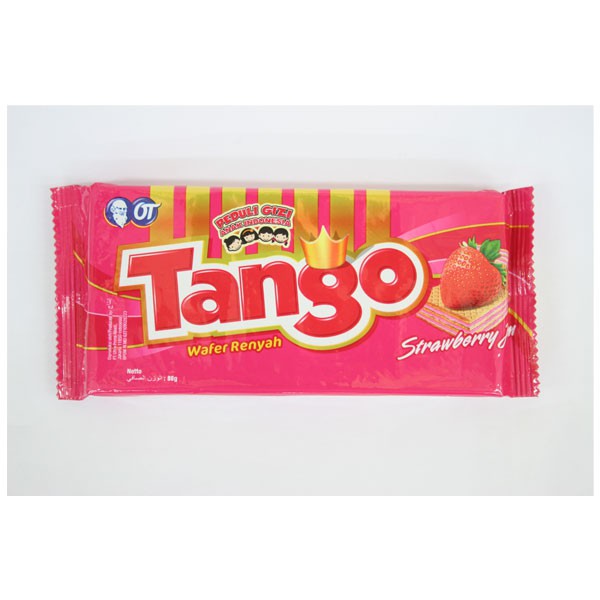 Jual Tango Wafer Strawberry 78G | Shopee Indonesia