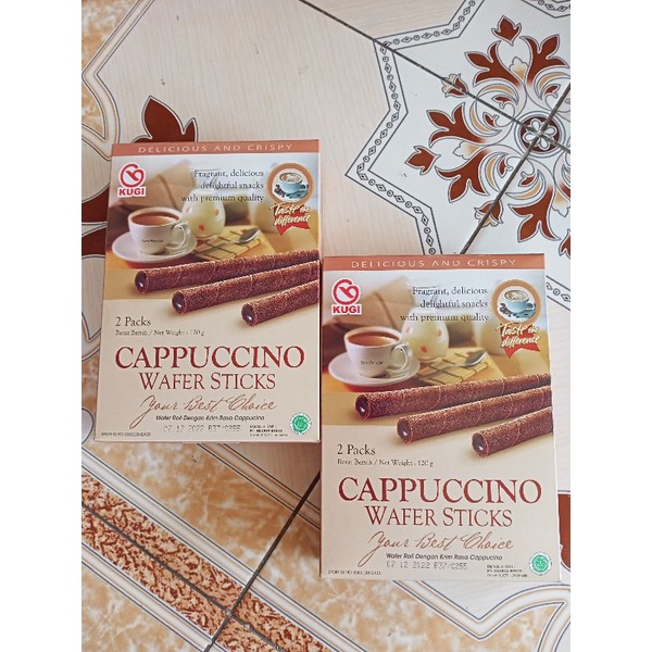 Jual Kugi wafer stick roll 120 gram termurah dijual 1 dus/karton isi 24 ...