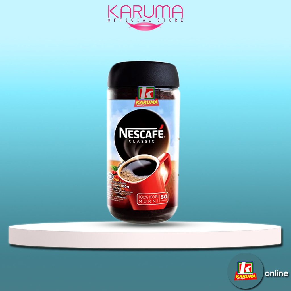 Jual Nescafe Classic Robusta Blend Coffee 100gr | Shopee Indonesia