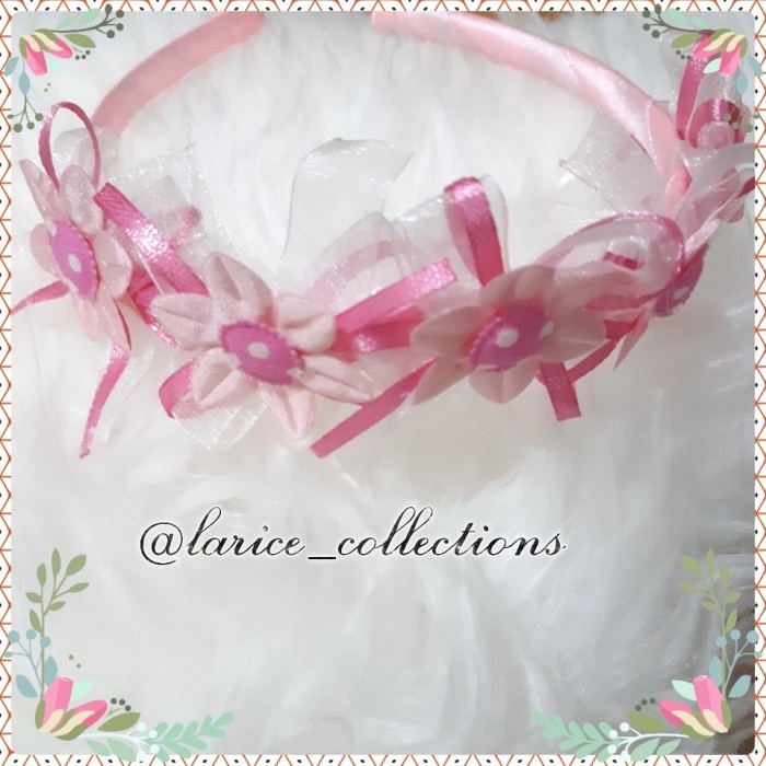 Jual LRC BD003 Bando anak perempuan bunga pink | Shopee Indonesia