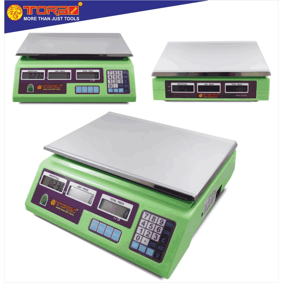 Jual TORA Timbangan Digital 30 Kg New - Timbangan Buah Sayur - Timbangan Dapur | Shopee Indonesia
