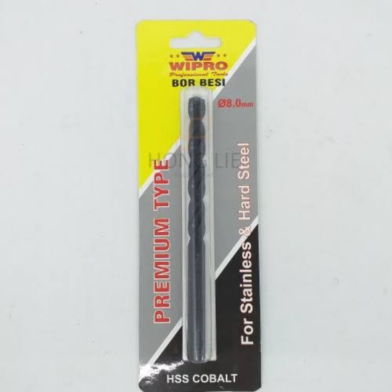 Jual WIPRO Mata Bor Besi Premiun Cobalt HSS 5mm 3mm 3,5mm Wipro ...