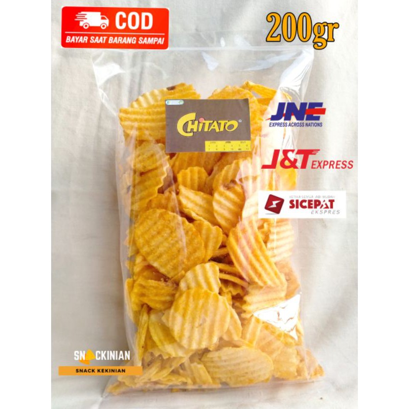 Jual SNACK KILOAN CHITATO KERIPIK KENTANG INDOFOOD MURAH ENAK | Shopee ...