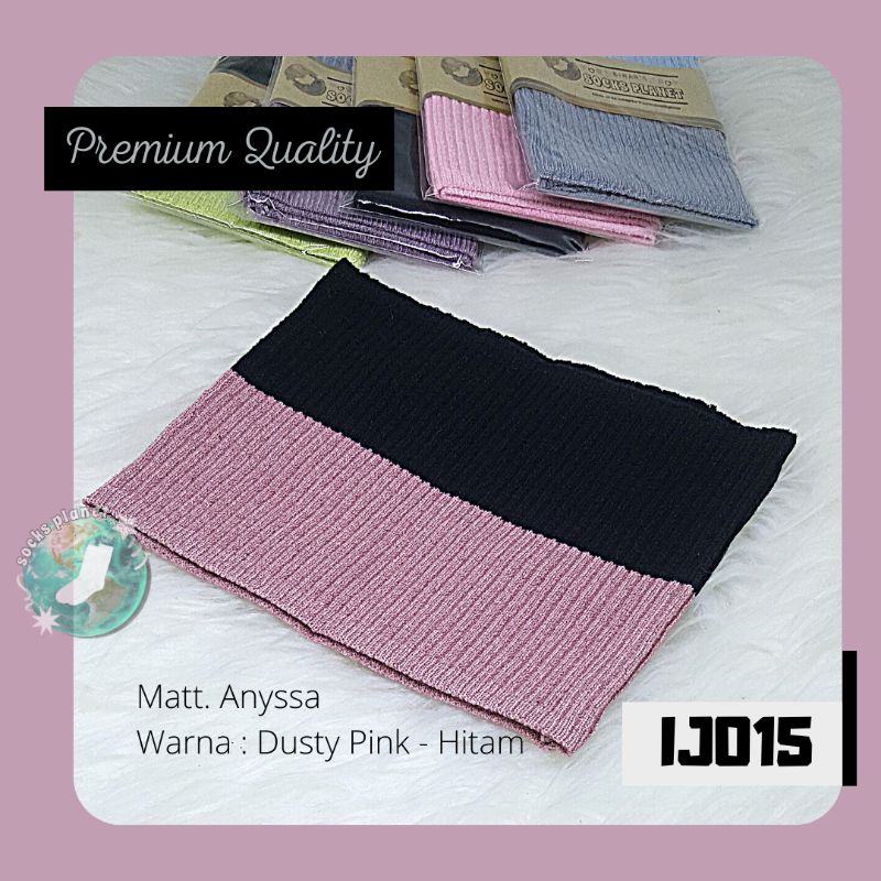 Jual SOCKS PLANET Inner Hijab Twotone Ciput Rajut Knit Model Salur Dua ...