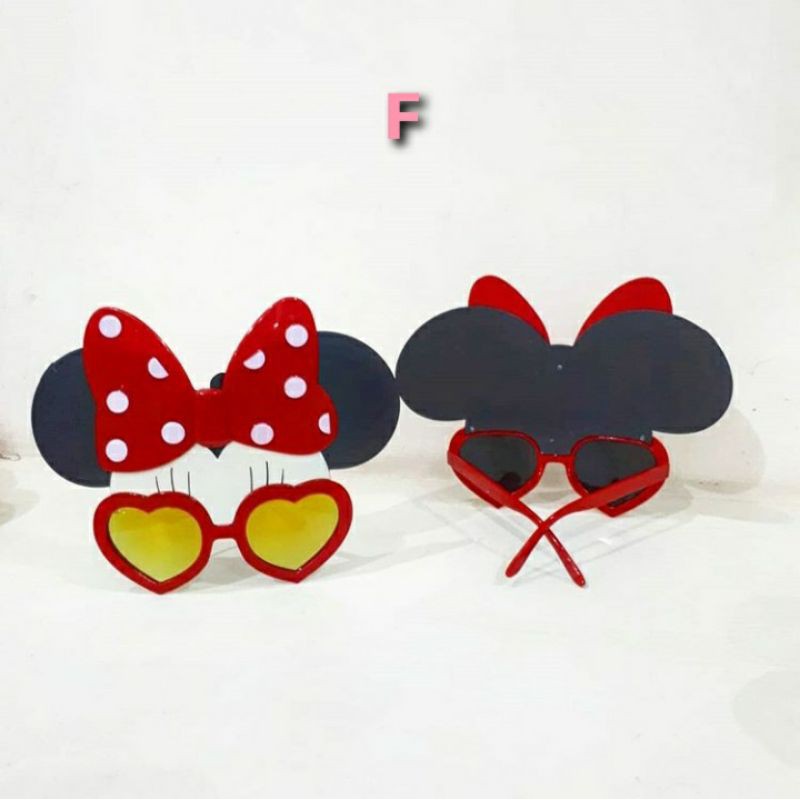 Jual TOPENG KELINCI KACA MATA (Mickey Mouse Sunglasses Disney Minnie ...