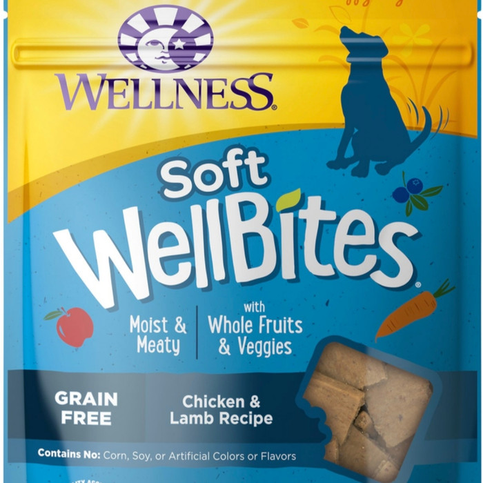 Jual WELLNESS Wellbites Chicken & Lamb - Chewy Healthy Dog Snack ...