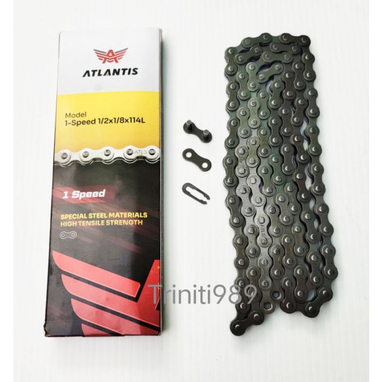 Jual Rantai sepeda 1-speed 1/2 x 1/8 x 114L Atlantis & Unicycle ...