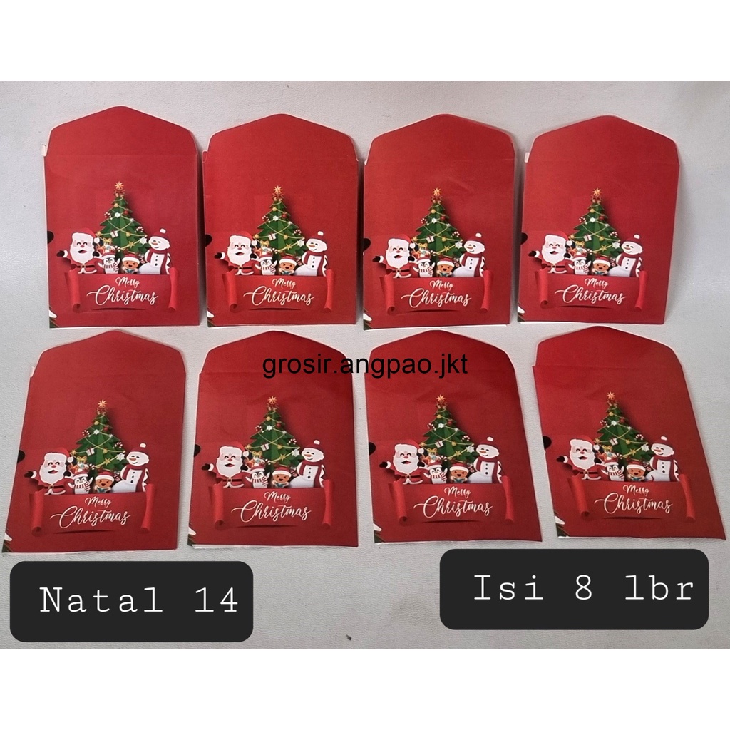 Jual ANGPAO NATAL DAN TAHUN BARU AMPLOP NATAL ANGPAO MERRY CHRISTMAS ...