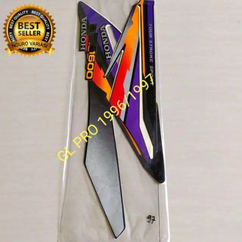 Jual STRIPING HONDA GL PRO GLPRO NEOTECH 1996 1997 1998 KUALITAS ...