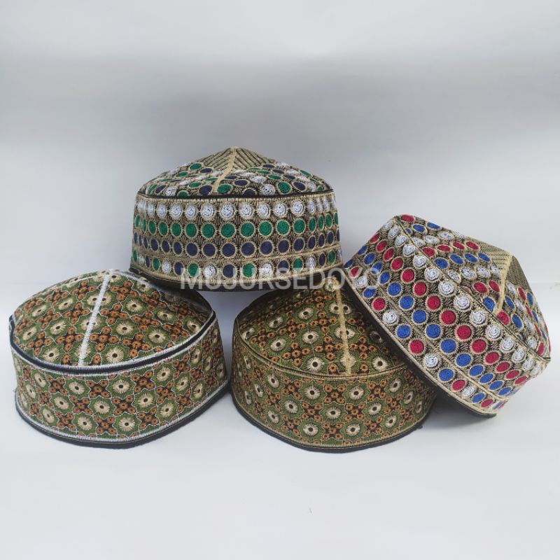 Jual Peci Pakistan Lokal Kopiah Dewasa Songkok Bulat Moezakcaalwie ...