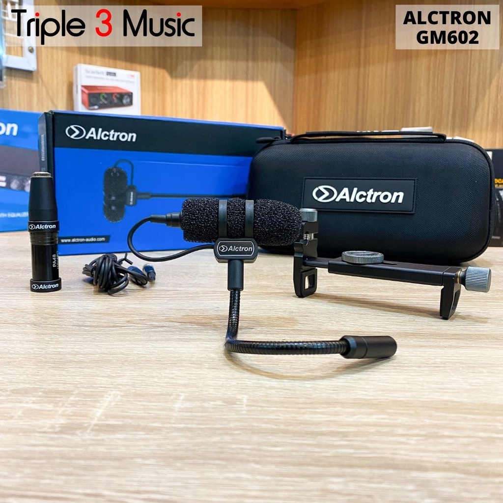 Jual ALCTRON GM602 Mic Condenser Gitar akustik | Shopee Indonesia