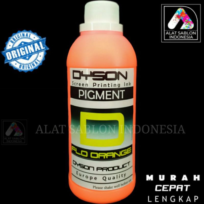 Jual BIANG WARNA SABLON ORANGE STABILO PIGMEN FLO ORANGE DYSON 500GR ...