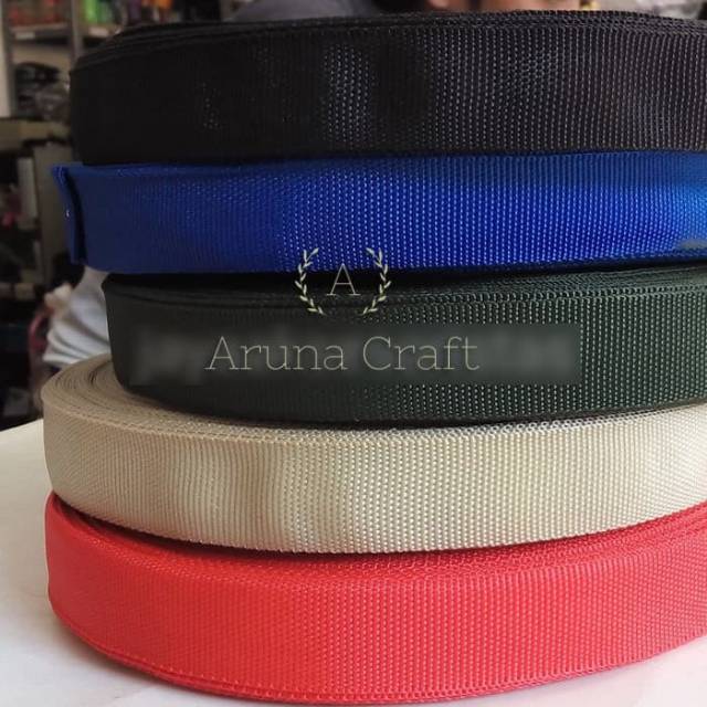 Jual TALI WEBBING PCR BISBAN PELIPIT TAS 2.2 CM PANJANG 33 METER ...