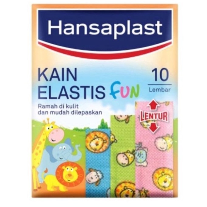 Jual Hansaplast Animal Fun isi 10 Plaster Anak Warna | Shopee Indonesia