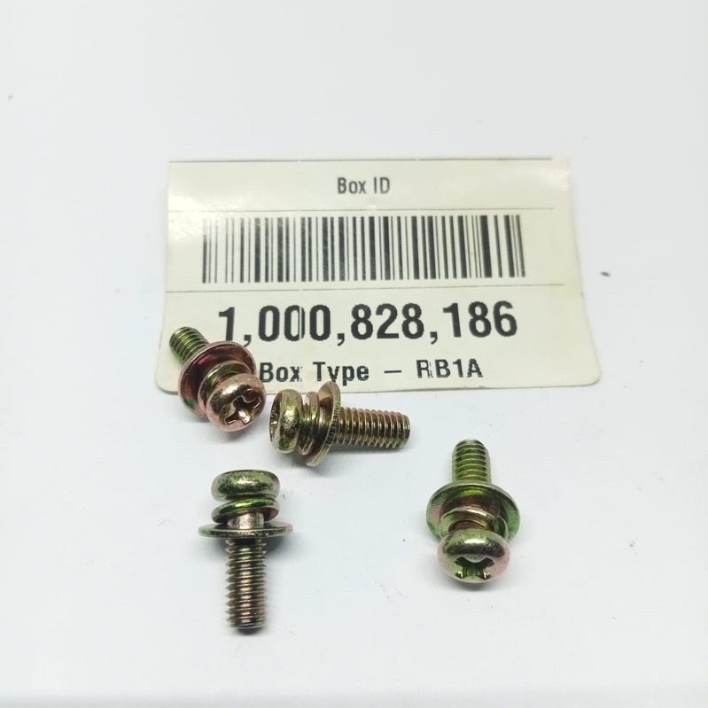 Jual BOLT M4*12 ORIGINAL BAUT KARBULATOT UNIVERSAL DOBELE RING BAUD M4 ...