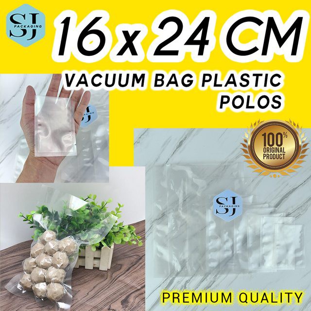 Jual 16x24 cm - Premium Vacuum Bag Plastic Plastik Sealer Polos ...