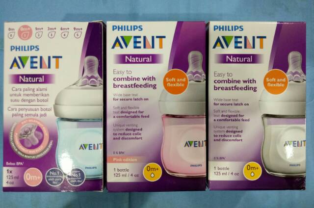 Jual Avent Botol Susu Natural 125ml 1 pcs | Shopee Indonesia