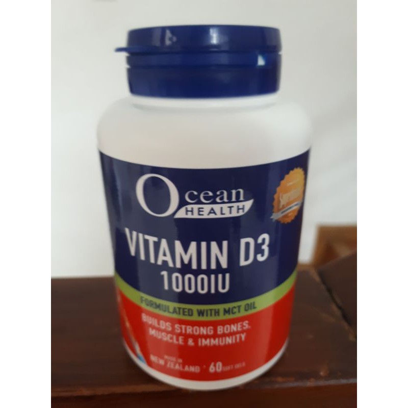 Jual Ocean Health Vitamin D3 1000 IU | Shopee Indonesia