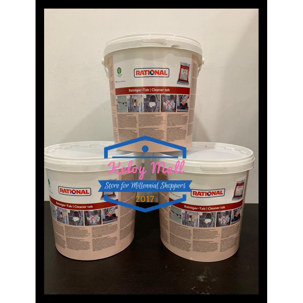 Jual NEW RATIONAL COMBI OVEN SCC PILL MERAH TABLET PILL CLEANER TABS ...
