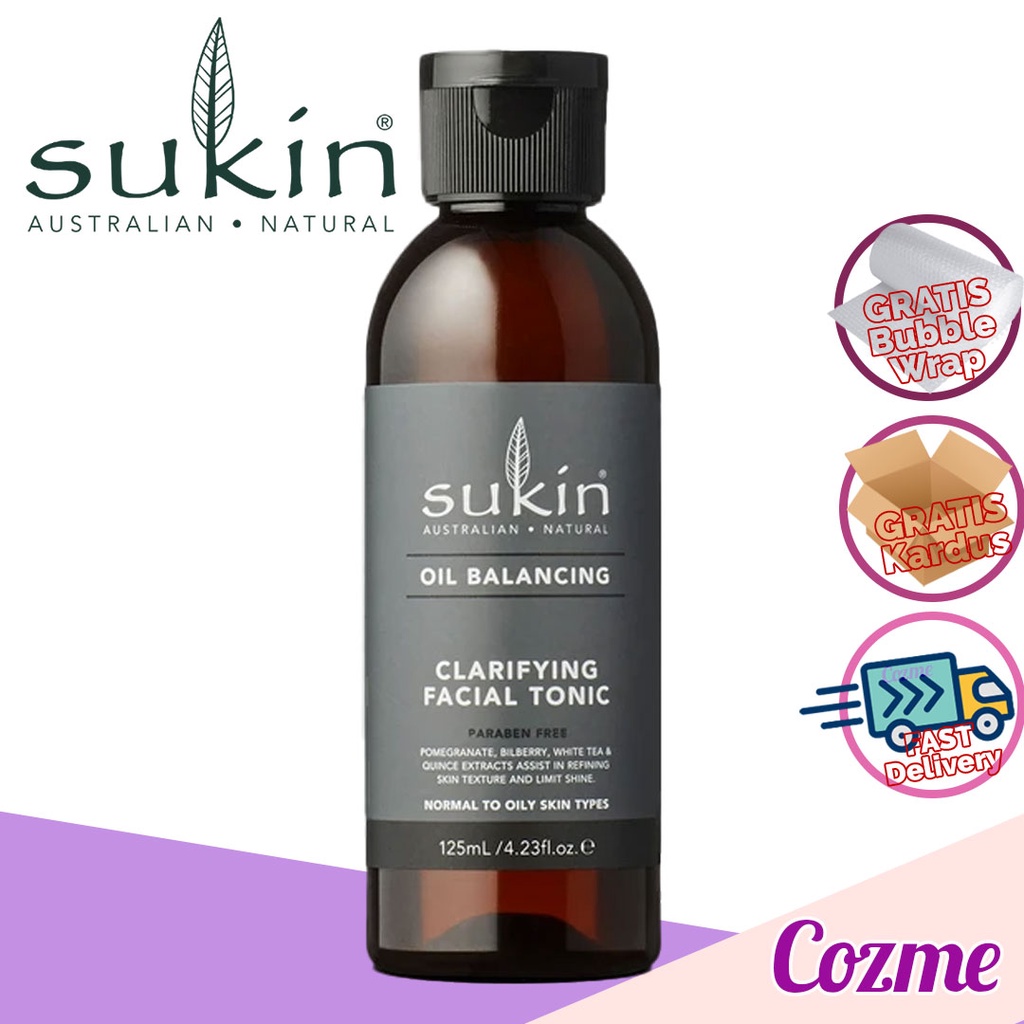 Jual SUKIN Oil Balancing Clarifying Facial Tonic 125mL | Shopee Indonesia