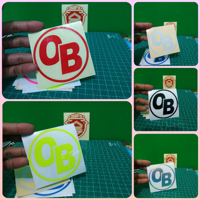 Jual stiker logo OB open bo cutting TERLARIS | Shopee Indonesia