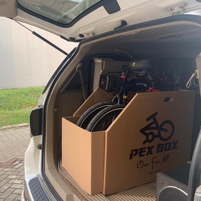 Jual PEX BOX One For All Kardus Sepeda Lipat (Gosend Instant/Grab ...