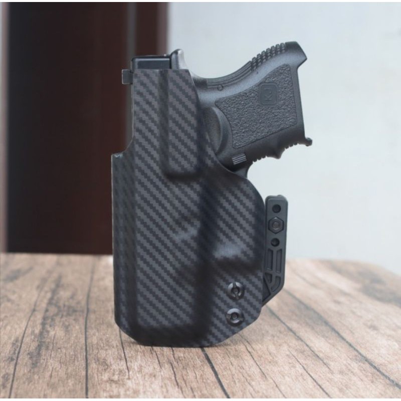 Jual Holster Kydex IWB Glock 26 GL 27 Holster Glock 27 Sarung Pistol Glock Kydex IWB | Shopee ...